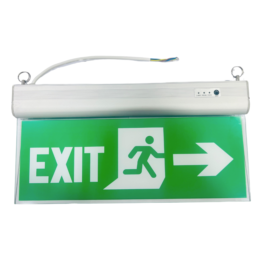 Automatic Emergency Light / hanging EXIT SIGN/ Fire Exit/ Escape Sign ...